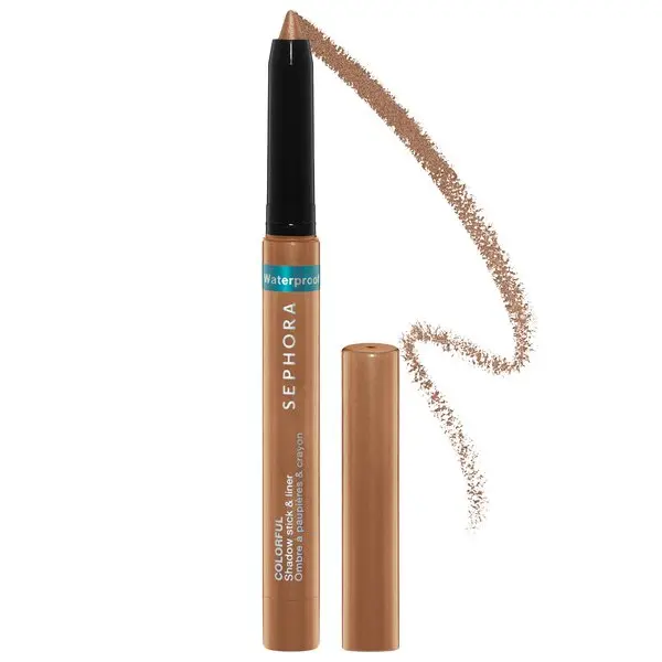 SEPHORA COLLECTION Ligneur Et Fard À Paupières Hydrofuge En Bâton Polyvalent Colorful 00 Blanc Mat - 04 Sable Chatoyant